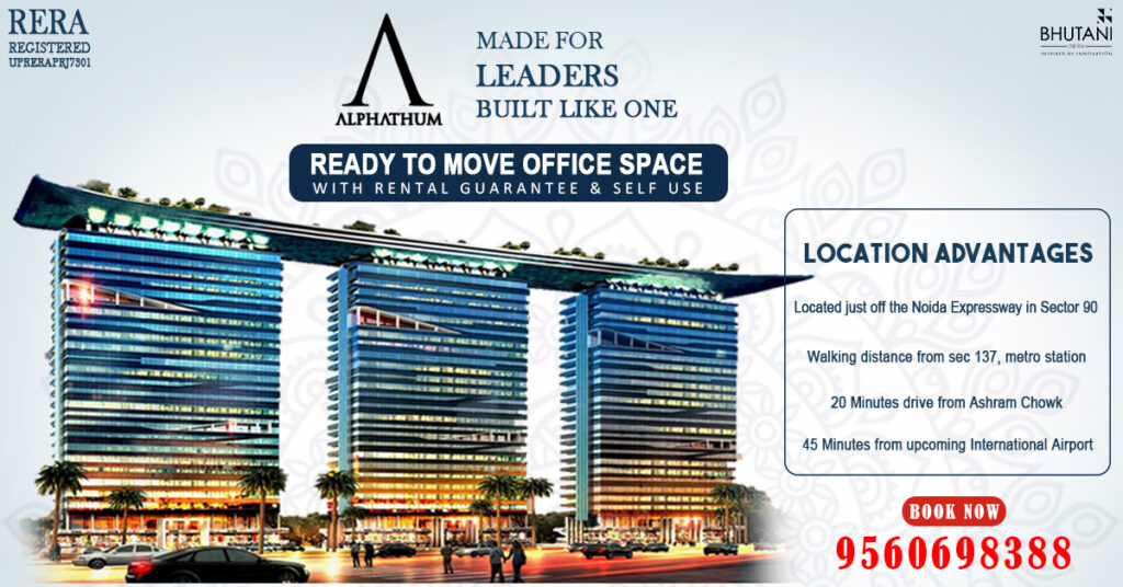 Why is Bhutani Alphathum the most profitable commercial investment in ...