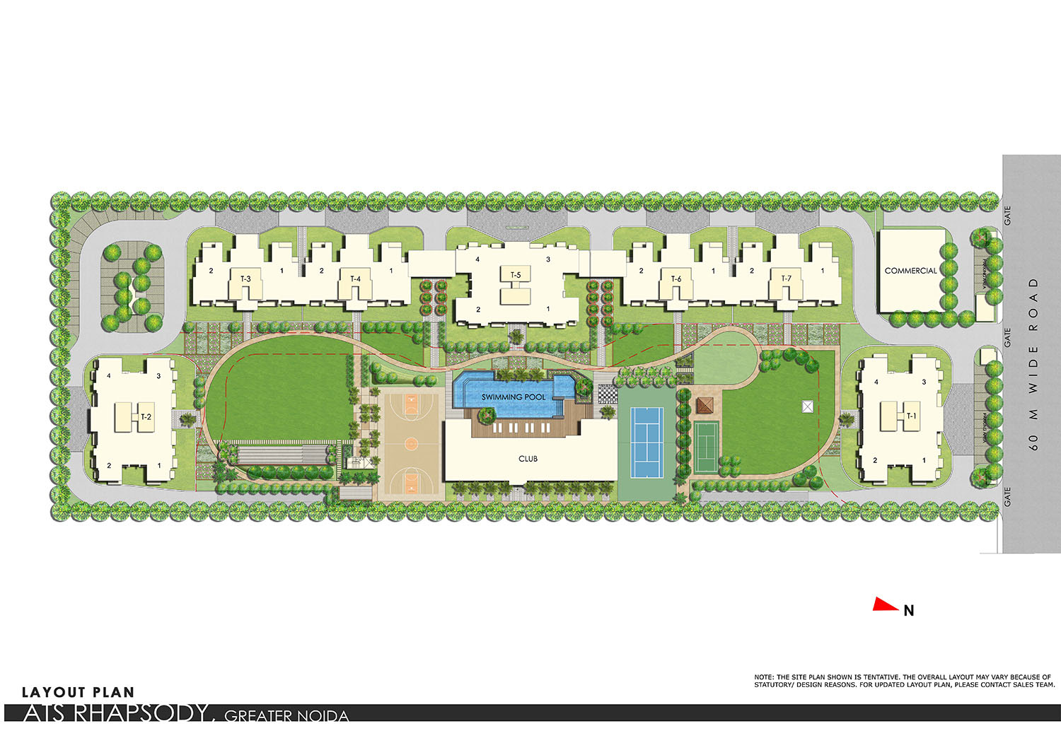 ATS Rhapsody Greater Noida West | Luxurious Apartments‎ ATS Rhapsody